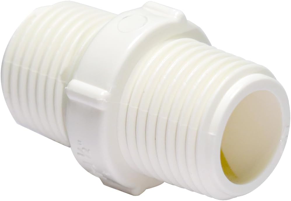 Amazon.com: Rainbow Dream 1 Inch PVC Nipple Male coupling adaptor (Male ...