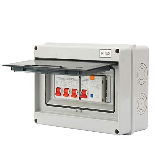 TICFOX 3 Way Garage Caravan Consumer Unit 63A 30mA RCD 3MCB 6A+16A+32A ...