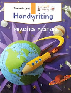 Amazon.in: Buy Zaner-Bloser Handwriting Practice Master Part 5 by ...
