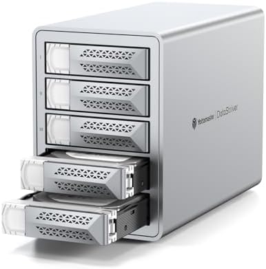 Amazon.com: Yottamaster 5 Bay Hard Drive Enclosure, 10Gbps Daisy-Chain ...