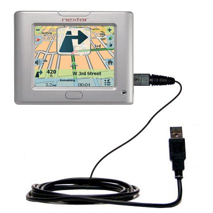 Classic Straight USB Cable Compatible with Nextar S3 with Power Hot ...