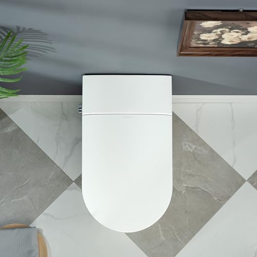 WOODBRIDGE Smart Toilet, Auto Open /Close Lid, Foot Sensor, Auto Flush ...