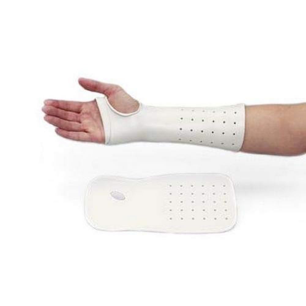Amazon.com: Rolyan 81047646 Thumb Hole Wrist Cock-Up Splint, Polyform ...