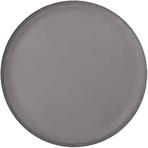 TOOTYY Serving Trays 2Pcs Light Luxury Style Sticker Leather Round ...