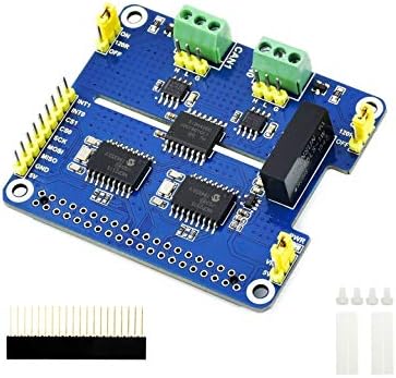 Amazon.com: 2-Channel Isolated CAN Bus Expansion HAT Compatible with ...