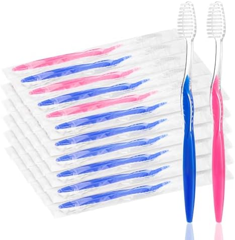 Amazon.com : HQSLsund 150 pcs Prepasted Disposable Toothbrushes Bulk ...