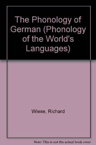 Amazon | The Phonology of German (Phonology of the World's Languages ...