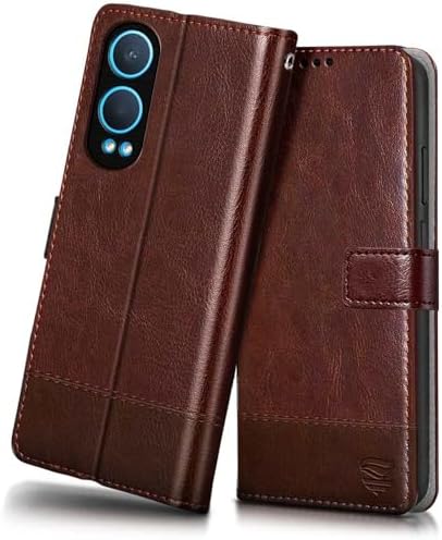FLIPPED Vegan Leather Flip Case Back Cover for 1+ OnePlus Nord CE 4 ...