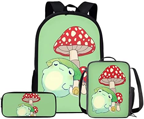 Amazon.com | COOPASIA Frog Backpack for Girls Boys, 16 Inch Frog Theme ...