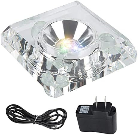Amazon.com: Aepiraza Crystal Led Light Base for 3D Display Lighted Up ...
