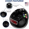 Amazon.com: Air Inflatable Gaming Chair Kids, Portable Bean Bag Style ...