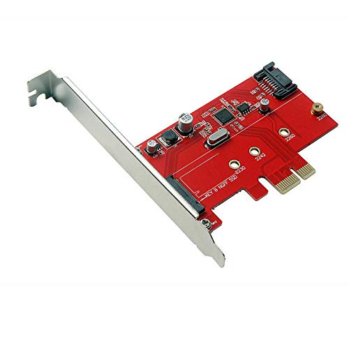 Generic M.2 Pci-E Ssd to Pci-E 3.0 X1 and M.2 Sata Ssd to Sata Iii ...