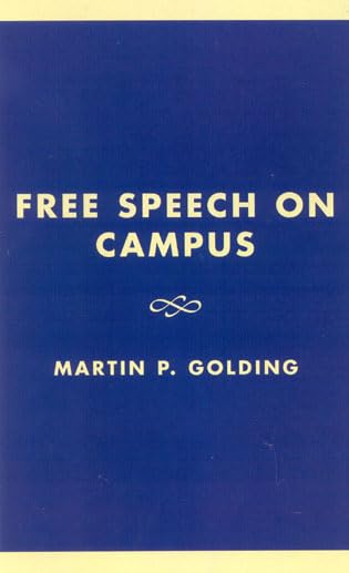 Amazon.com: Free Speech on Campus (Issues in Academic Ethics ...