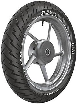 Ceat Zoom XL 140/70-17 66H Tubeless Bike Tyre, Rear : Amazon.in: Car ...
