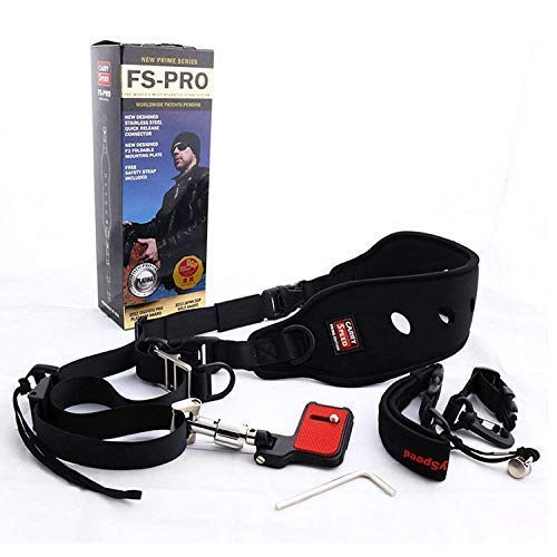 Axcess Camera Belt Carry Speed FS-PRO for Camera SLR DSLR Black (Black ...