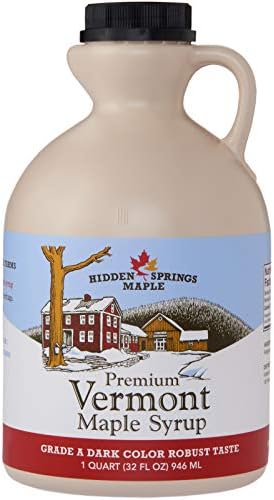 Amazon.com : Maple Valley Pure Organic Maple Syrup 32 Oz. Grade A Dark ...