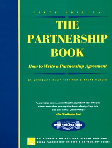 The Partnership Book: How to Write a Partnership Agreement (Partnership ...