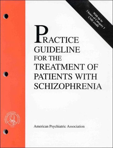 Buy American Psychiatric Association Practice Guideline for the ...