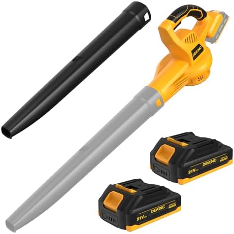 Amazon.com: Cordless Leaf Blower with Battery and Charger 20V ...
