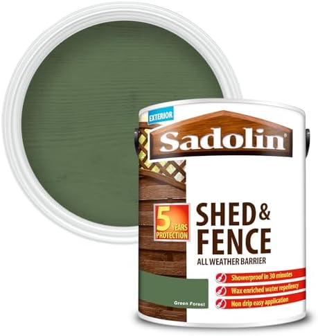 Sadolin Shed and Fence Protector All Weather Barrier - Green Forest ...