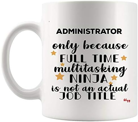 Amazon.com: MB10 PROUD GIFTS Admin Assistant Mug For Women Men ...