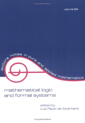 Amazon.com: Mathematical Logic and Formal Systems (Lecture Notes in ...