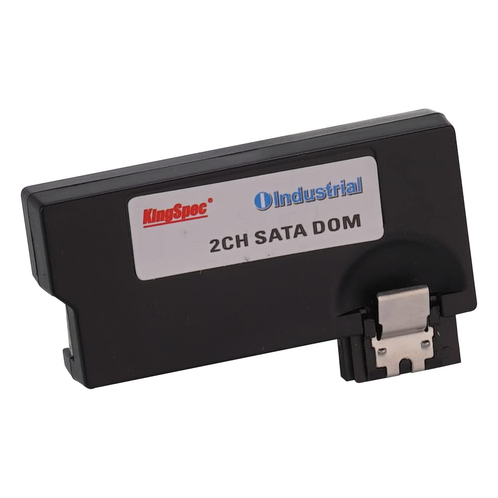 KingSpec 32GB Industrial Dual Channel SATA DOM, Horizontal 2CH 3D NAND ...