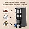 Amazon.com: RAINBEAN Single Serve Coffee Maker, Programable Single ...