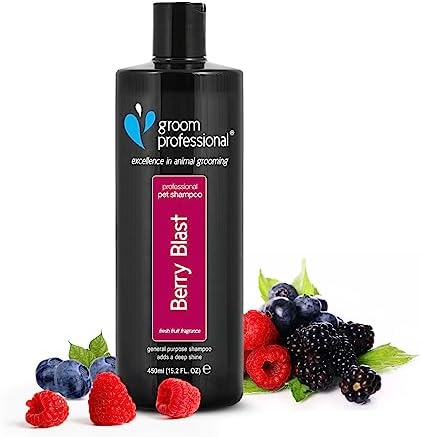GROOM PROFESSIONAL Apple Smooth Dog Shampoo - Dog Shampoo for Sensitive ...
