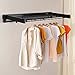 Amazon.com: Nisorpa Invisible Wall Mounted Drying Rack Collapsible Wall ...