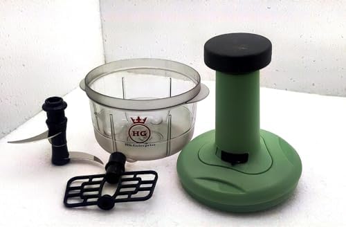Buy Ganesh Clever Chop Push Chopper Manual Hand Press Push Chopper with ...