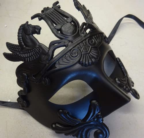 The Good Life MENS BLACK SATIN GREEK ROMAN SOLDIER/GOD MASQUERADE BALL ...