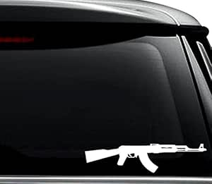 N&N Stickers AK-47 Assault Rifle Kalashnikov Decal For Use On Laptop ...