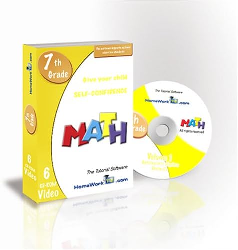 Amazon.com: Math Tutorial 7th Grade in VIDEO (6 CD-Roms)