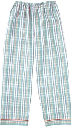 Amazon.co.jp: カゼン KAZEN 230-23 患者衣スラックス グリーンチェック S : 産業・研究開発用品