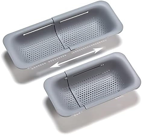 Amazon.com: Infinite Extendable Sink Colander Strainer Basket - Wash ...