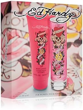 Amazon.com : Ed Hardy Women's Perfume Fragrance Set, Eau De Parfum ...
