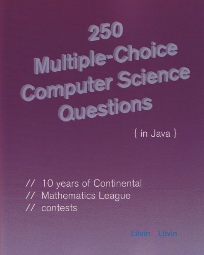 Amazon.com: 250 Multiple-Choice Computer Science Questions in Java ...