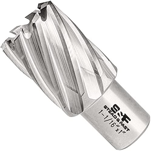 Amazon.com: ACTOOL 1-3/16" Diameter × 1" Depth of Cut HSS ANNULAR ...