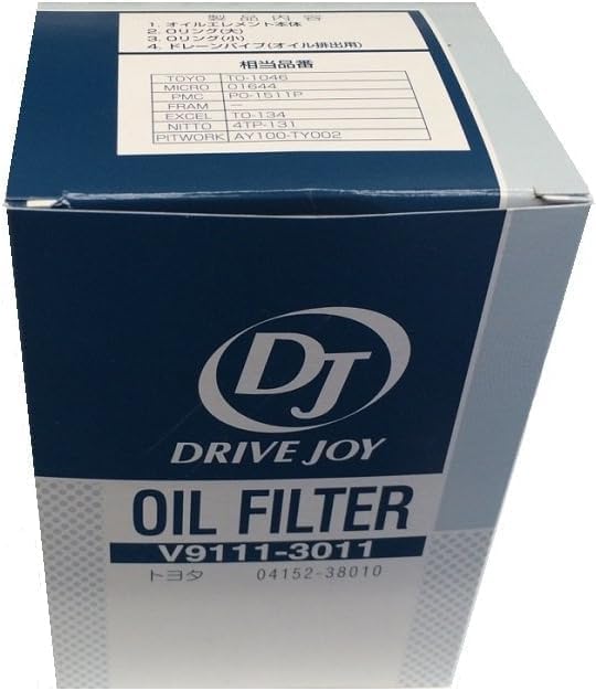Amazon | DRIVE JOY TOY OTA(トヨ タ)タク ティドライブジョイ オイルフィルター オイルエレメント ...