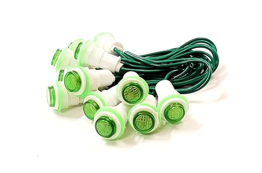 Buy SP Electron (Pack of 12) 220v AC-240v AC Panel Mount Neon Light ...