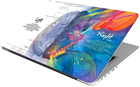 PIXELARTZ Laptop Skin Left & Right Brain Anatomy HD Quality 15.6 Inches ...