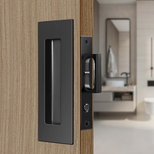 senharvest Recessed Finger Flush Pulls with Edge Pull -Sliding Closet ...