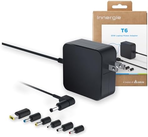 Amazon.com: Innergie T6 65W Universal Laptop Charger Power Adapter with ...
