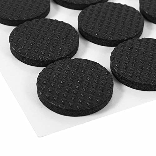 Self Adhesive 18 Pieces Round Shape Multiutility Anti Slip Anti Skid ...