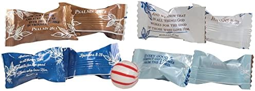 Amazon.com : Bible Verse PEPPERMINTS 100 Count Bulk-Christian Inspired ...