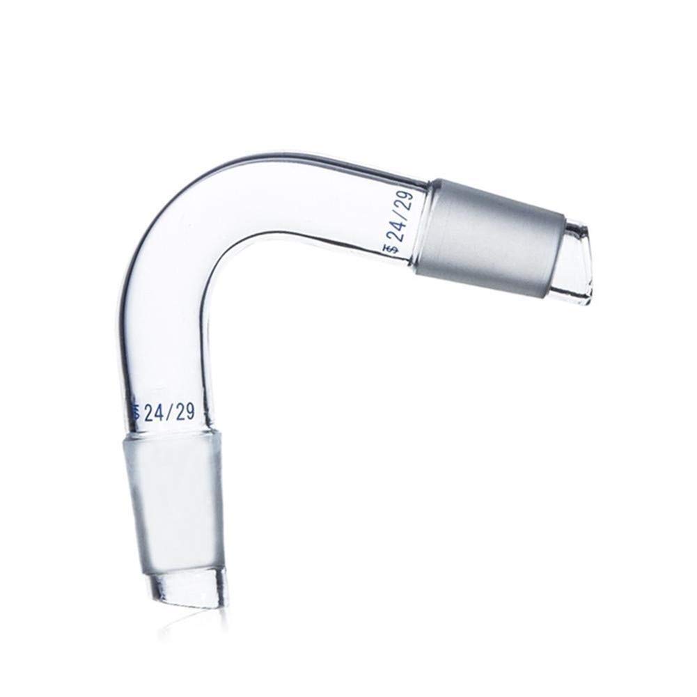 Buy BIGHONG Glass Utensils 24/29,Glass Bend Adapter,Distillation Tube ...