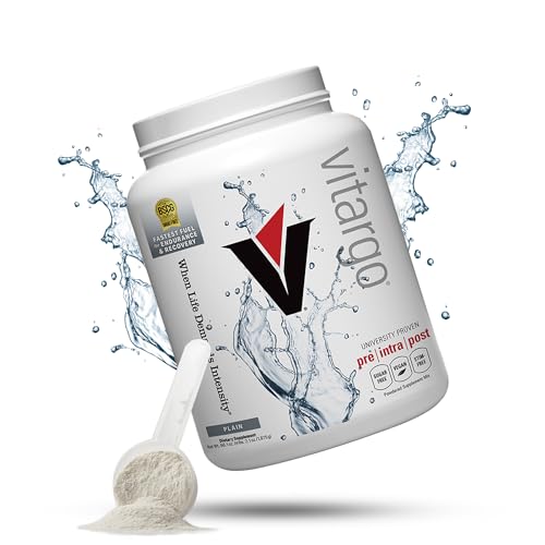 Vitargo Carbohydrate Powder, 2X Faster Absorbing, 4.4 LB Plain, Pre ...