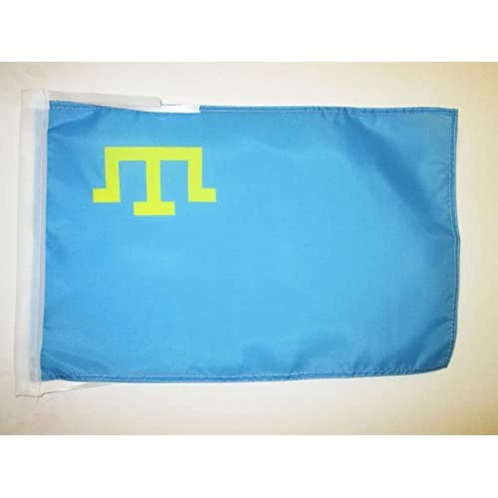 Amazon.com : AZ FLAG Crimean Tatars Flag 18'' x 12'' Cords - Tatar ...