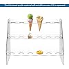 Amazon.com | Fivtyily Cone Display Stand Rack Clear Acrylic Food Ice ...
